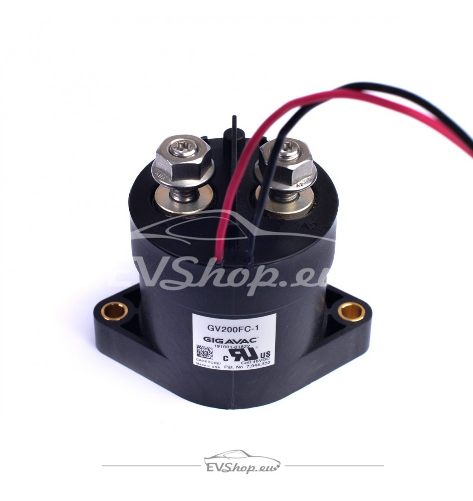 Gigavac GV200PA Contactor - 12V Coil without economizer