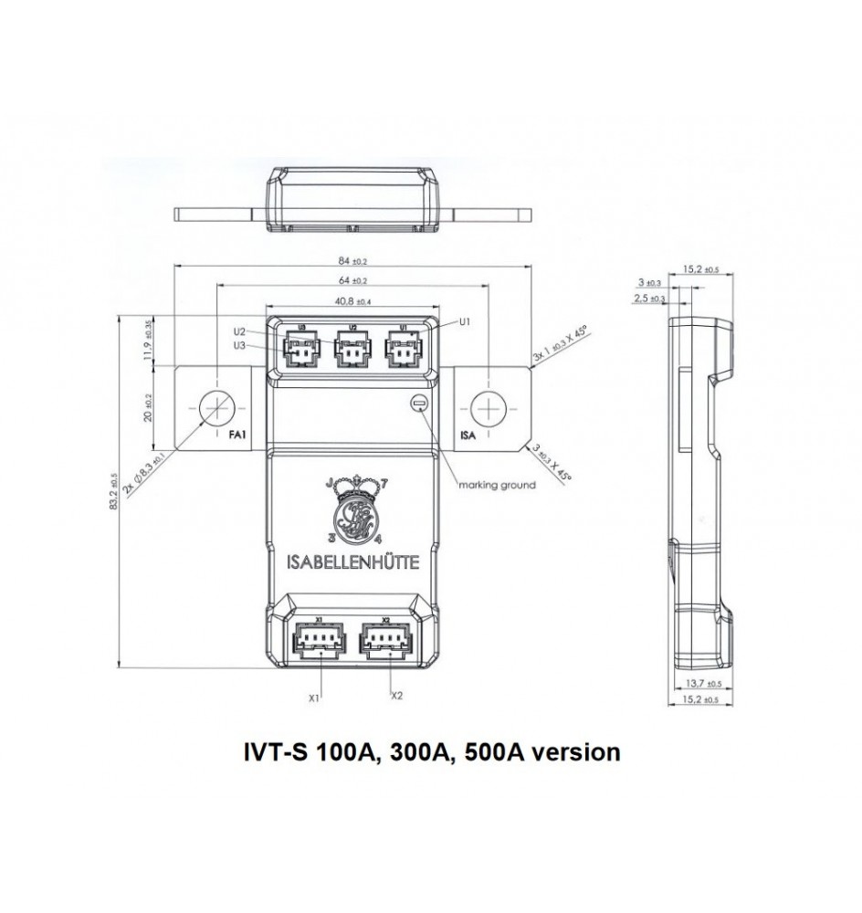 ISA Scale 1000A Current Sensor