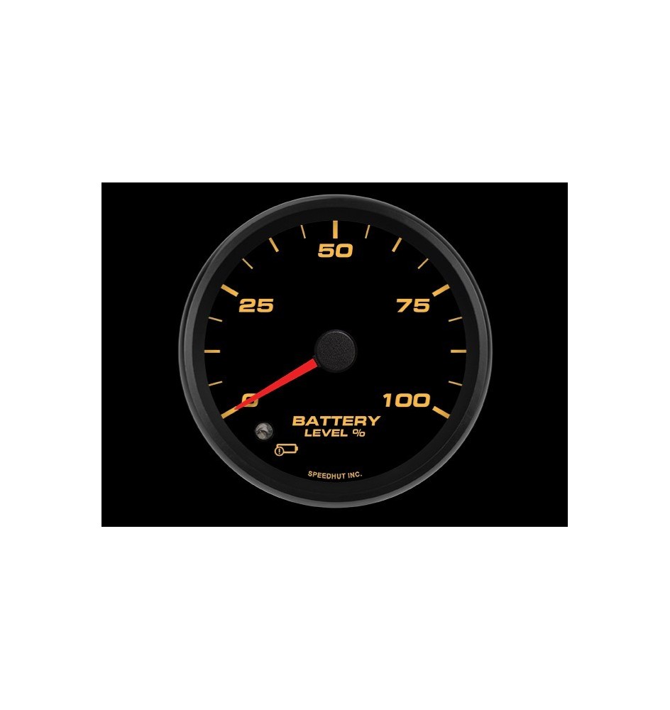 EV Battery Level Gauge 0-100% (w/ warning) 85.7mm (AEM)